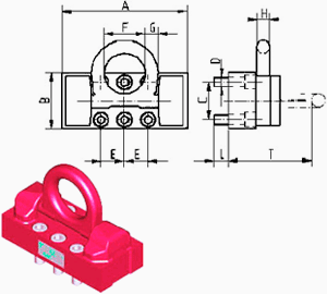 Load Ring VRBS 30t Welded on Boltable Plate