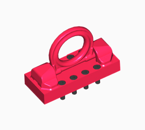 Load Ring VRBS 50t Welded on Boltable Plate